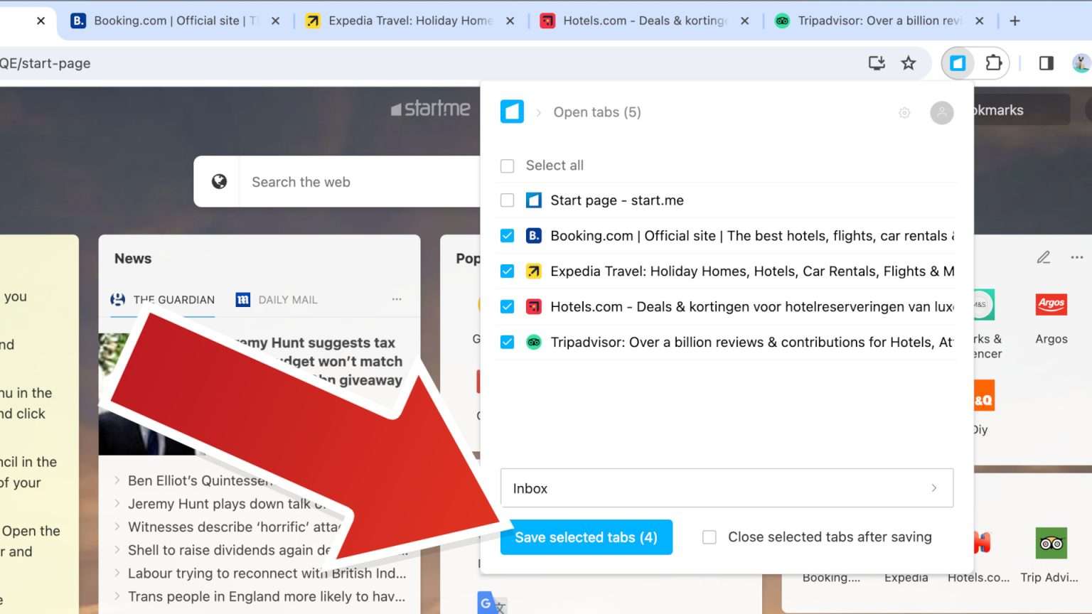 Tired of too many Open Tabs? Try the new extension! - Start.me Blog