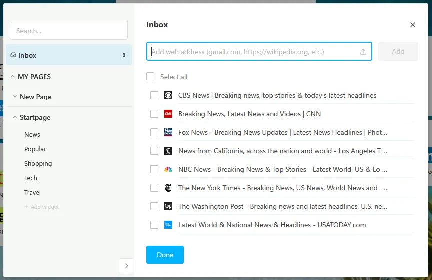 The Widget Explorer Is Here: Organize Bookmarks Faster, Smarter, Better ...